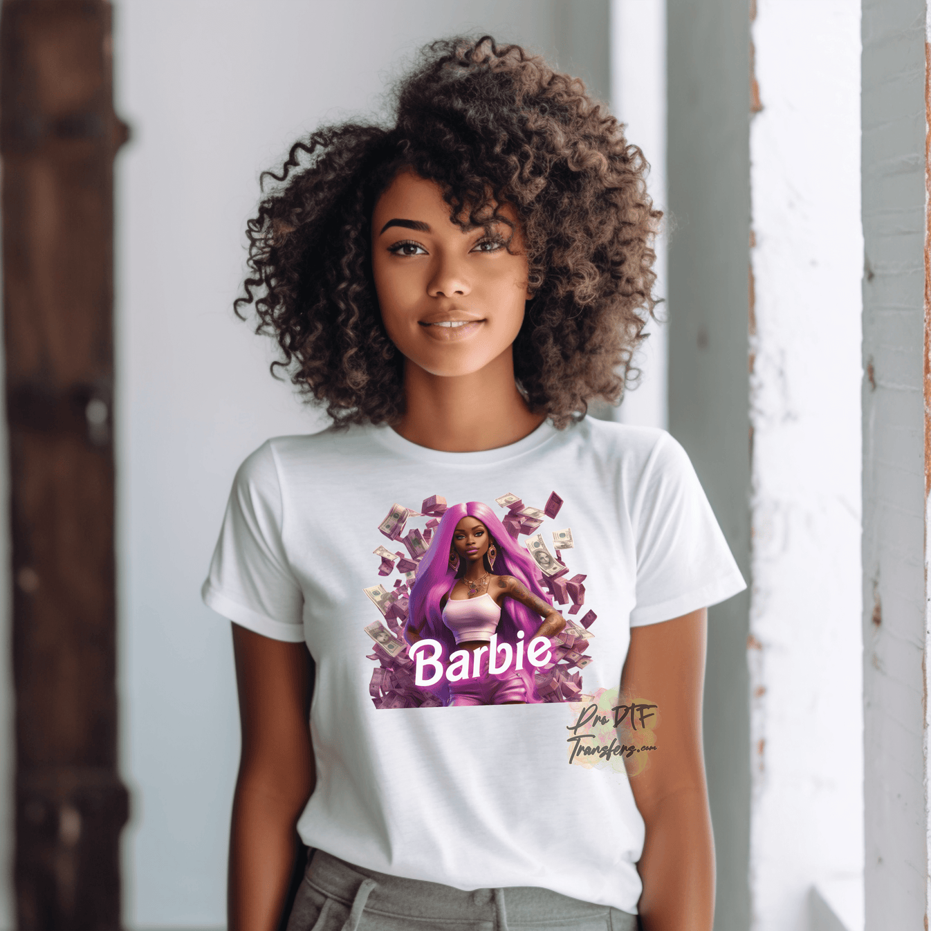 BRB55 Barbie Full Color DTF Transfer | Pro DTF Transfers