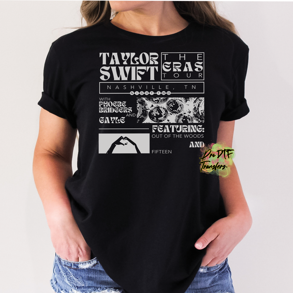 TS104 Taylor Swift The ERAs Full Color DTF Transfer | Pro DTF Transfers